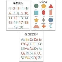 Learning Multiplication table tabs chart chalk fully LAMINATED poster ...