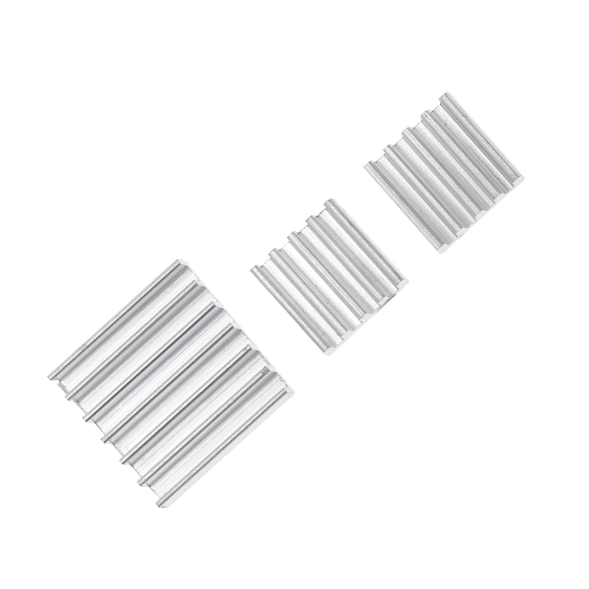 3 Pcs Aluminum Heatsink Mini Cooler PCB for Cooling Block Earth Tones ...