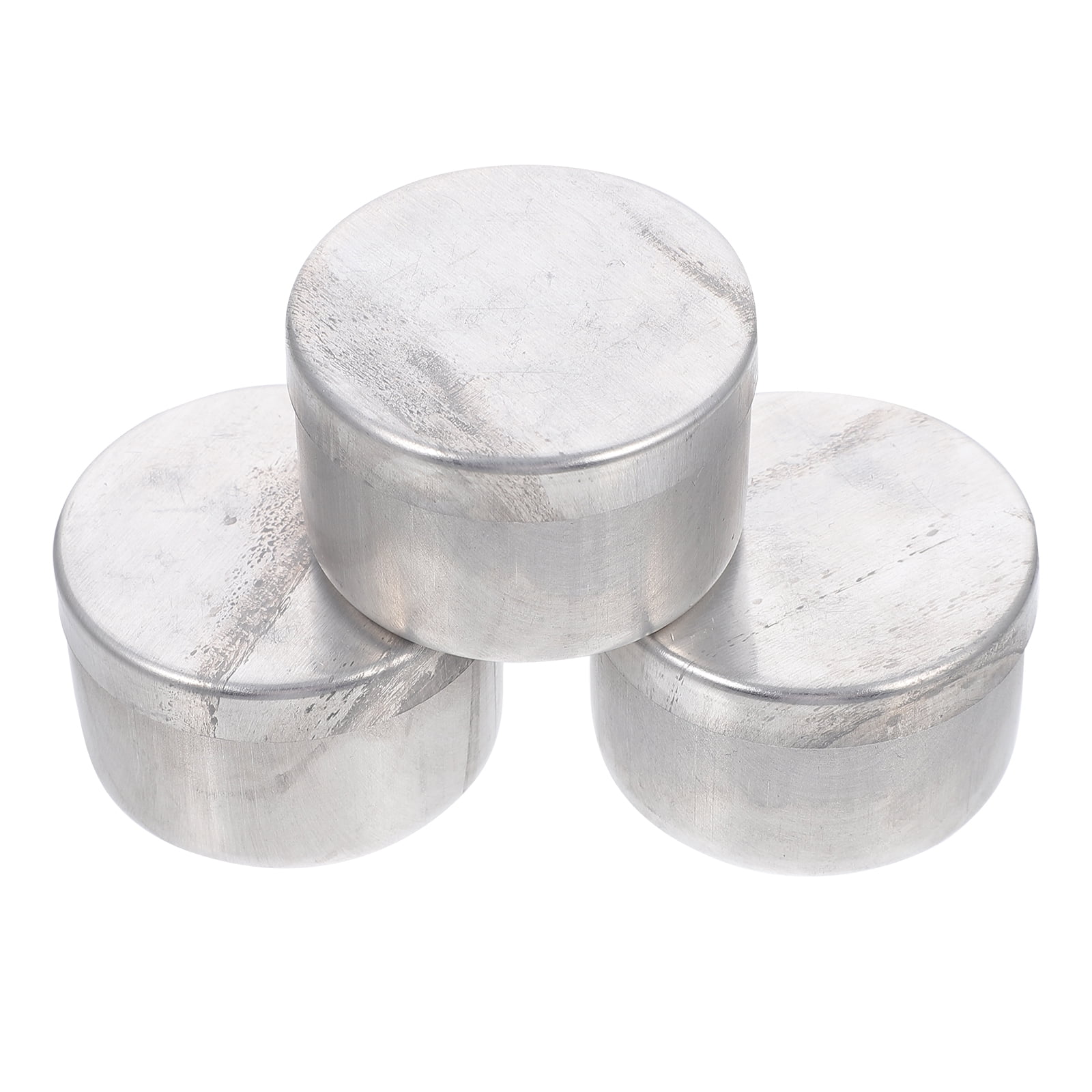 3 Pcs Aluminum Weighing Pan Horticulture Lids Lab Sample Cups - Walmart.com