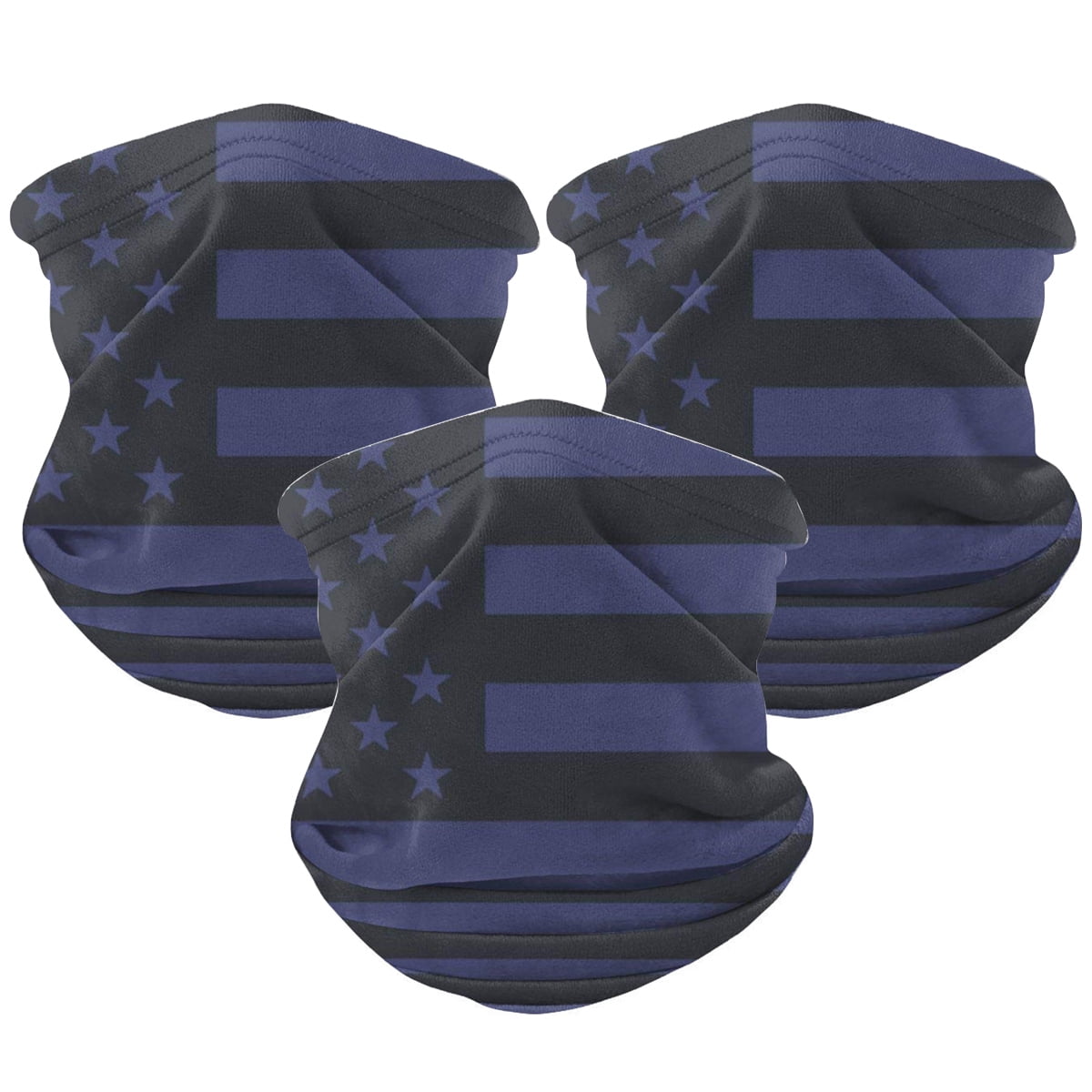 3 Pcs American Flag Outdoor Face Mask- Multifunctional Seamless ...