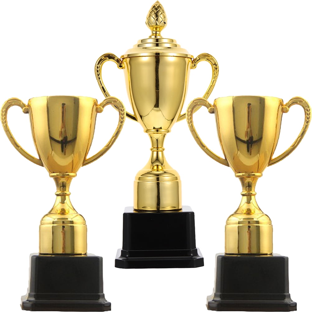 3 Pcs Apparel Giant Toy Trophy Children's Kids' Trophies Competition ...