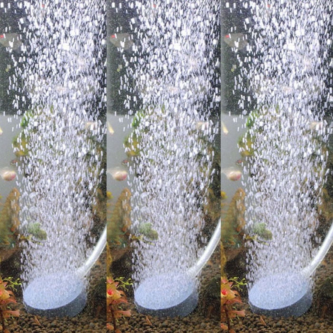 3 Pcs Aquarium Air Stone Disc Bubbler 1.5 inch, Oxygen Diffuser ...