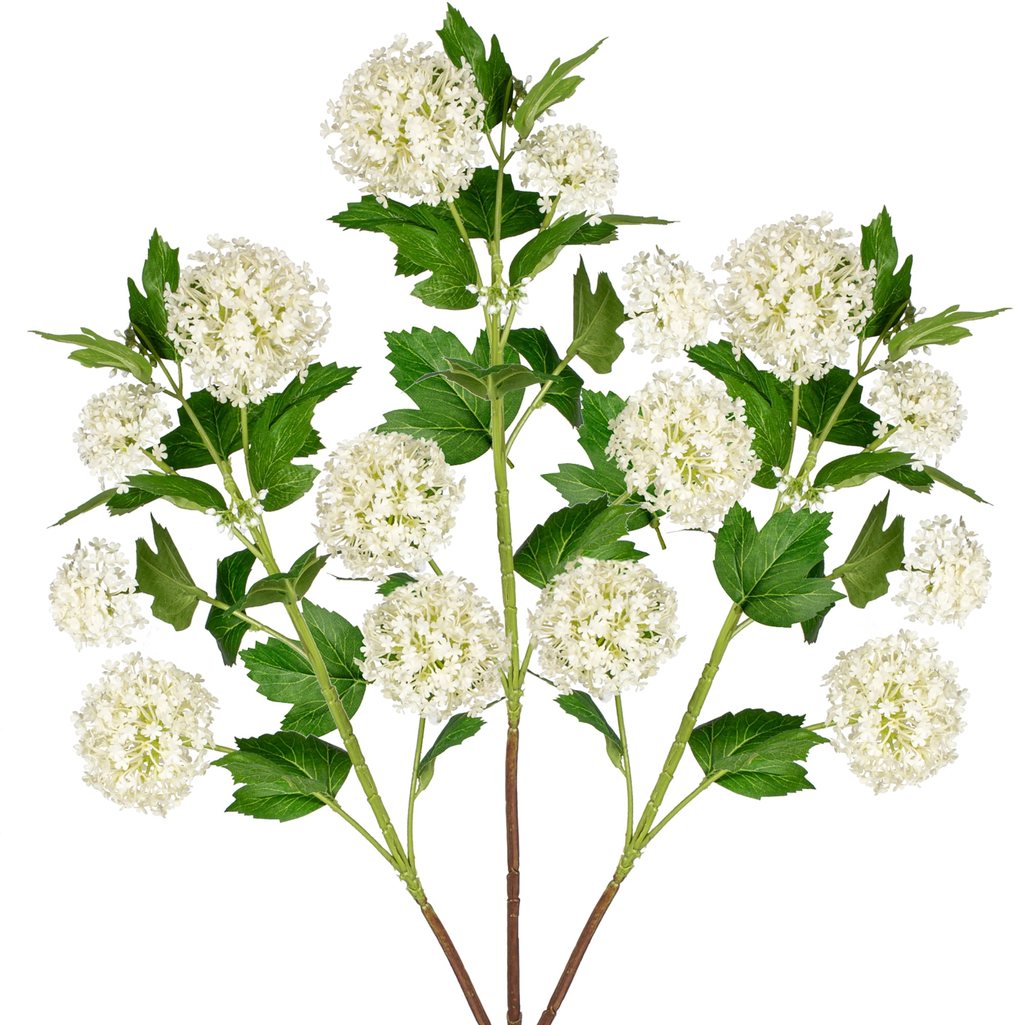 3 Pcs Artificial Hydrangea 31"Artificial Flower long stem Faux ...
