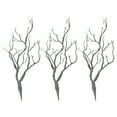 3 Pcs Artificial Tree Branch Plants Branches Fall Home Decor Faux ...