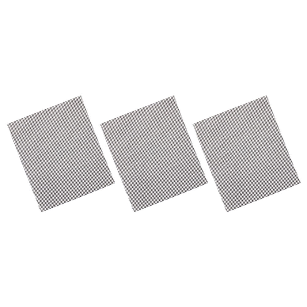 3 Pcs BBQ Net Cooking Grill Mesh Barbecue Pad Portable Charcoal ...