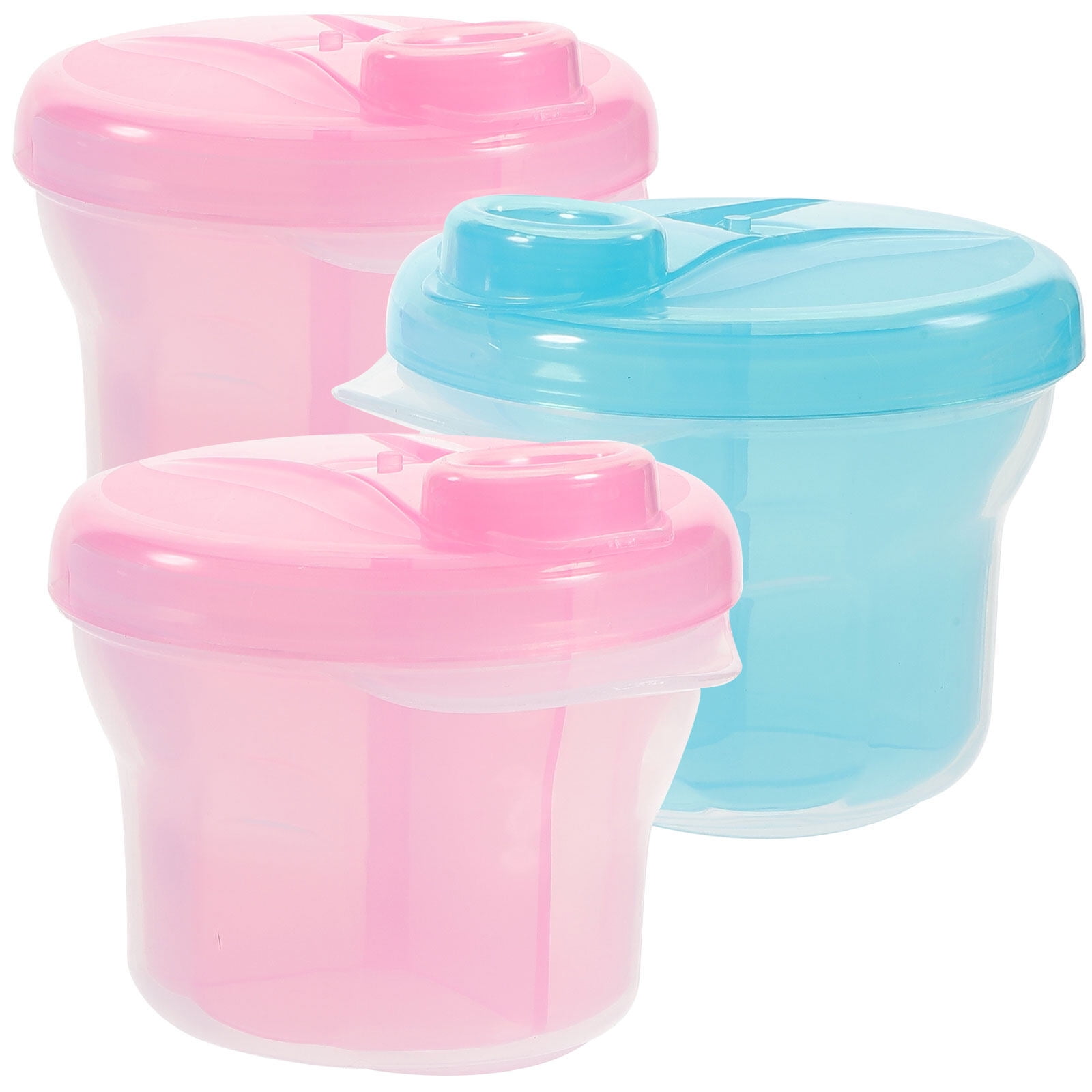 3 Pcs Powdered Milk Portable Container Baby Snack Holder Milk Powder ...