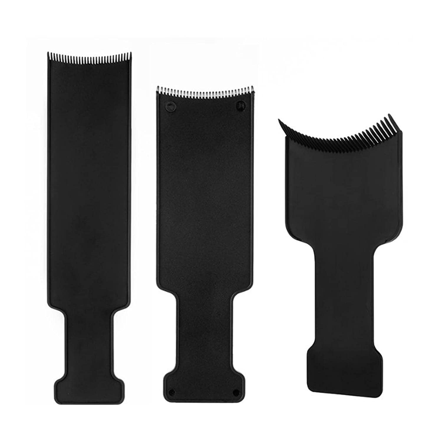 3 Pcs Balayage Board With Teeth Highlighting Board, Hair Color Board ...