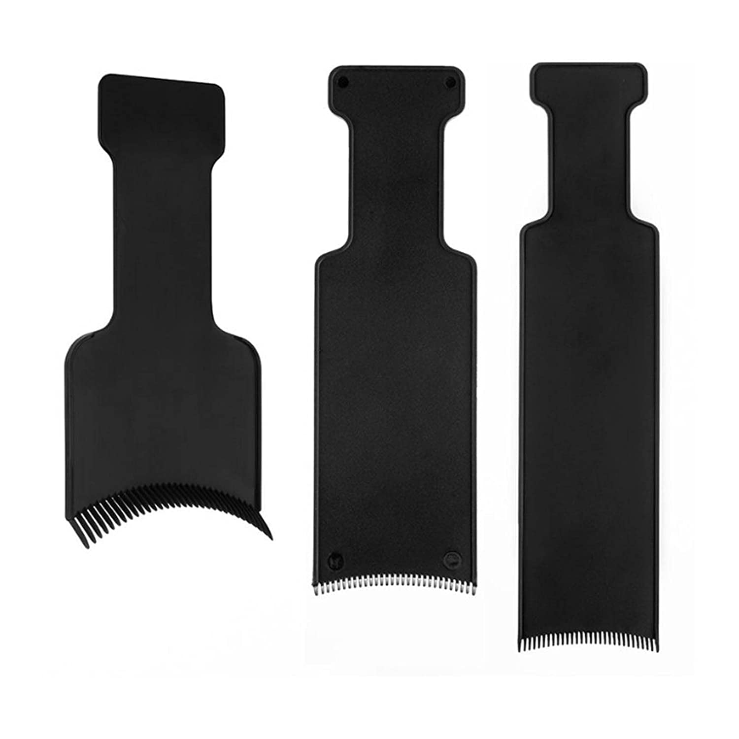 3 Pcs Balayage Board With Teeth Highlighting Board Hair Color Board ...