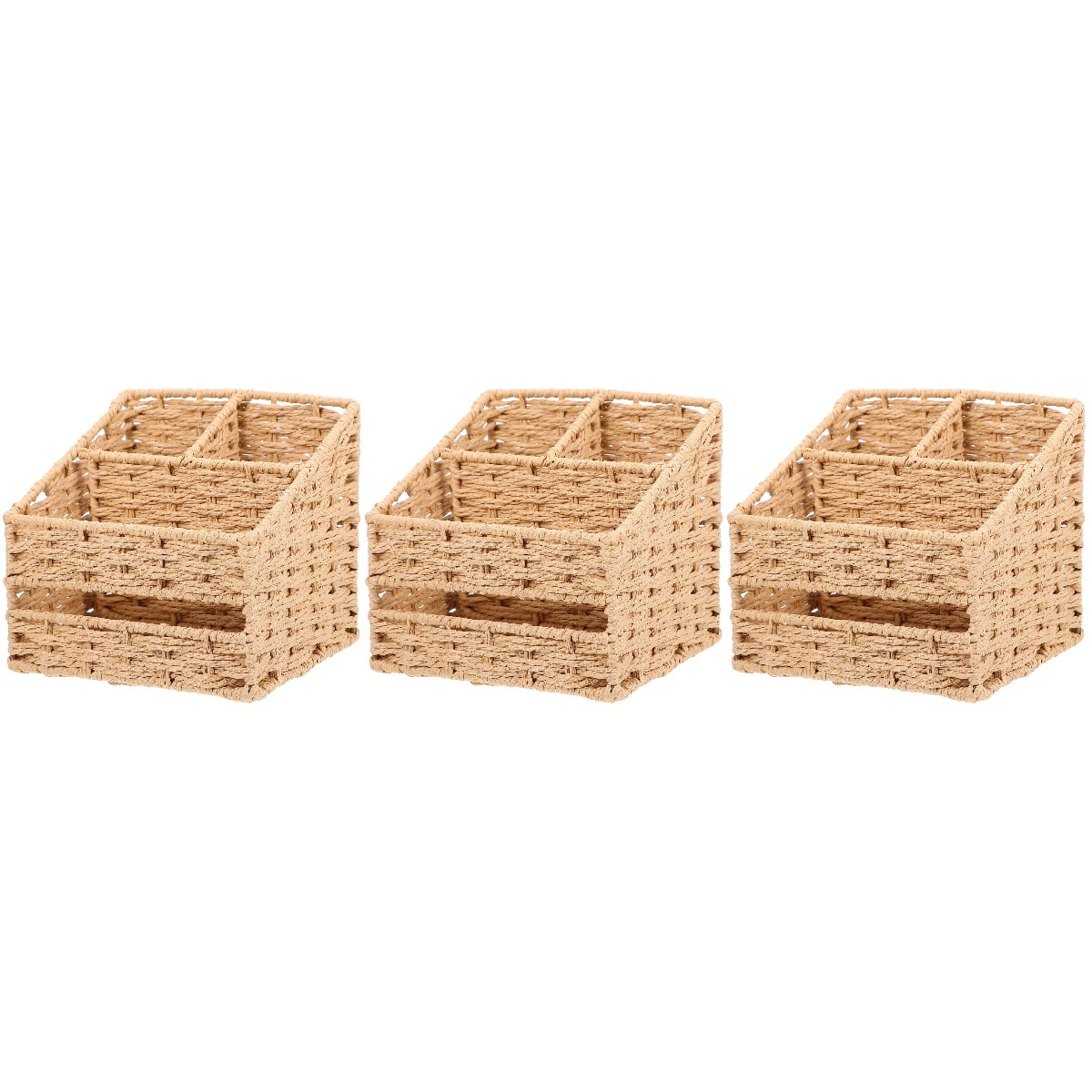 3 Pcs Barrette Straw Storage Box Tissue Storage Box Baby 18X16X15.5CM ...