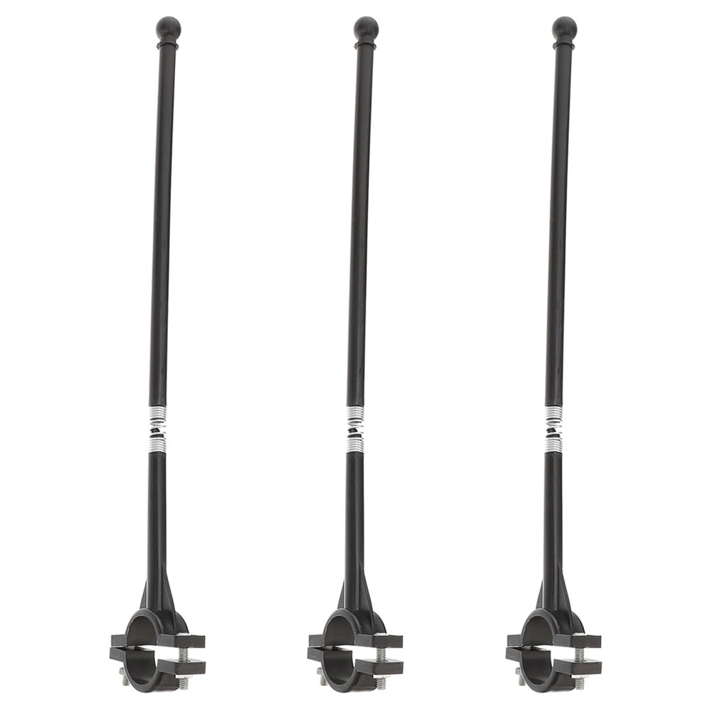 3 Pcs Bicycle Flagpole Stand Handlebar Safety Flagpole Bike Cycling ...