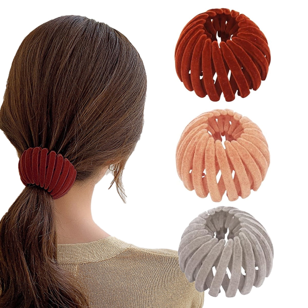 3 Pcs Bird Nest Magic Hair Clip,Hair Accessories For Women, Hair clips ...