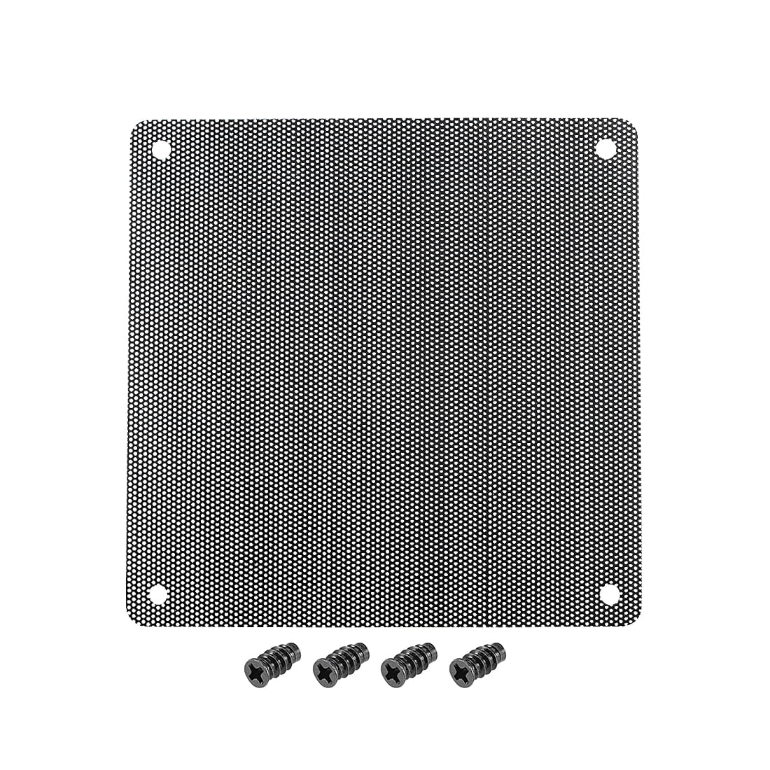 3 Pcs Black PC Fan Dust Filter Plastic Dustproof Computer Case Mesh ...