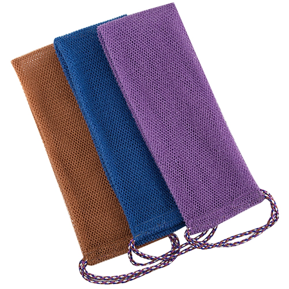 3 Pcs Body Exfoliating Cloths Back Tool Towel Towels African Scrubber ...