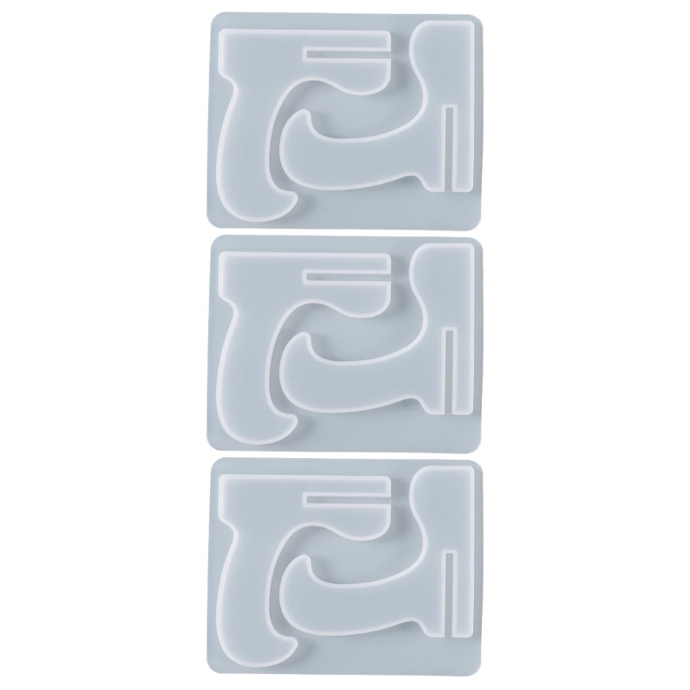 3 Pcs Bracket Epoxy Mold Display Stand Phone Holder DIY Storage Resin ...