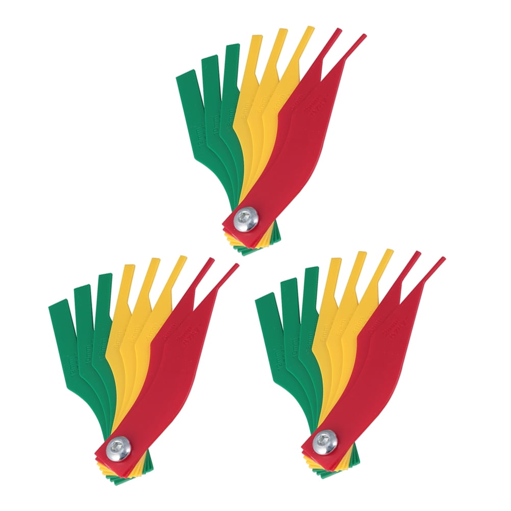 3 Pcs Brake Pad Measuring Instrument Brake Gauge Brake Pad Tool Kit Car ...