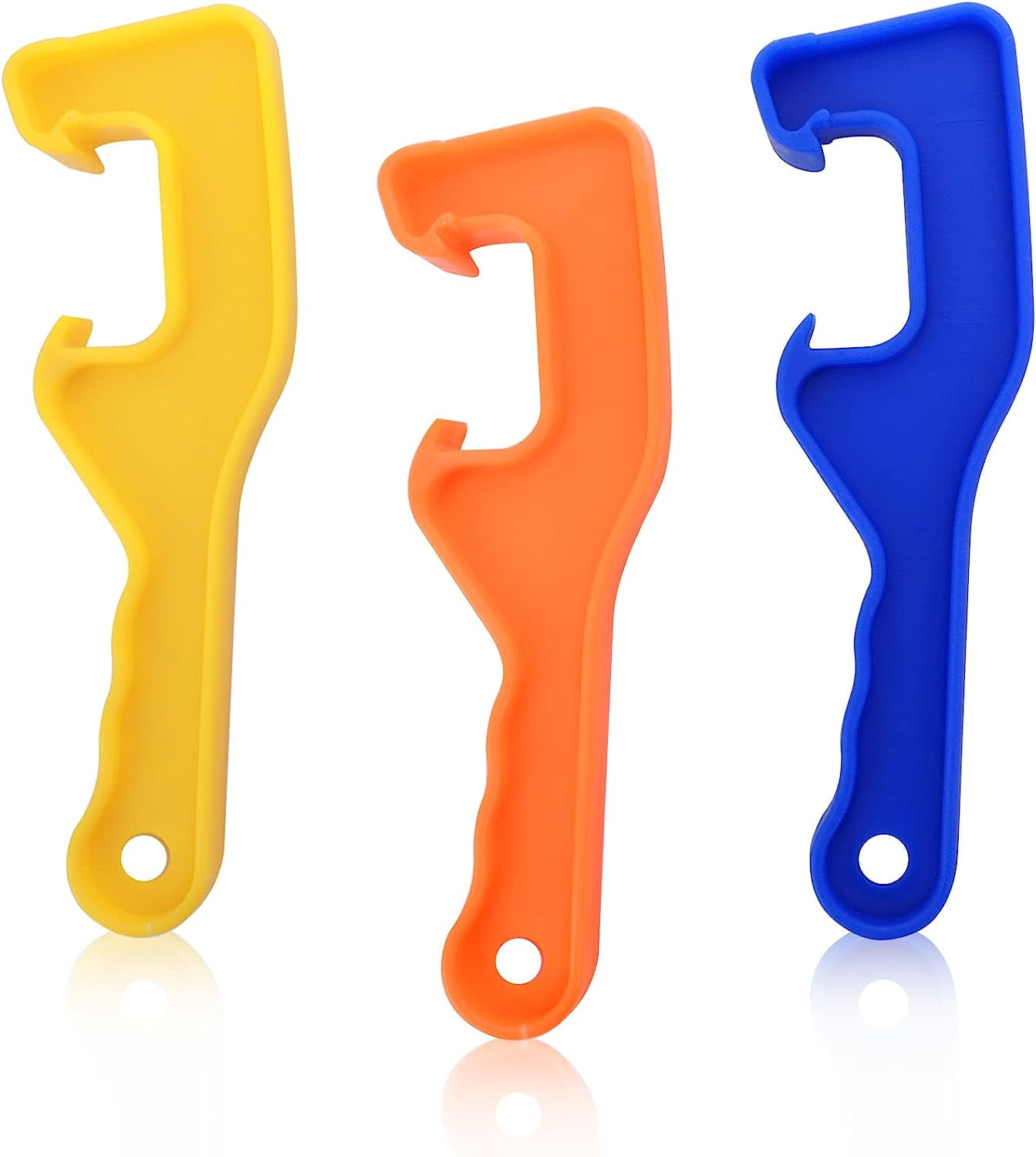 3 Pcs Bucket Opener Tool 5 Gallon Paint Can Opener Plastic Bucket Lid ...