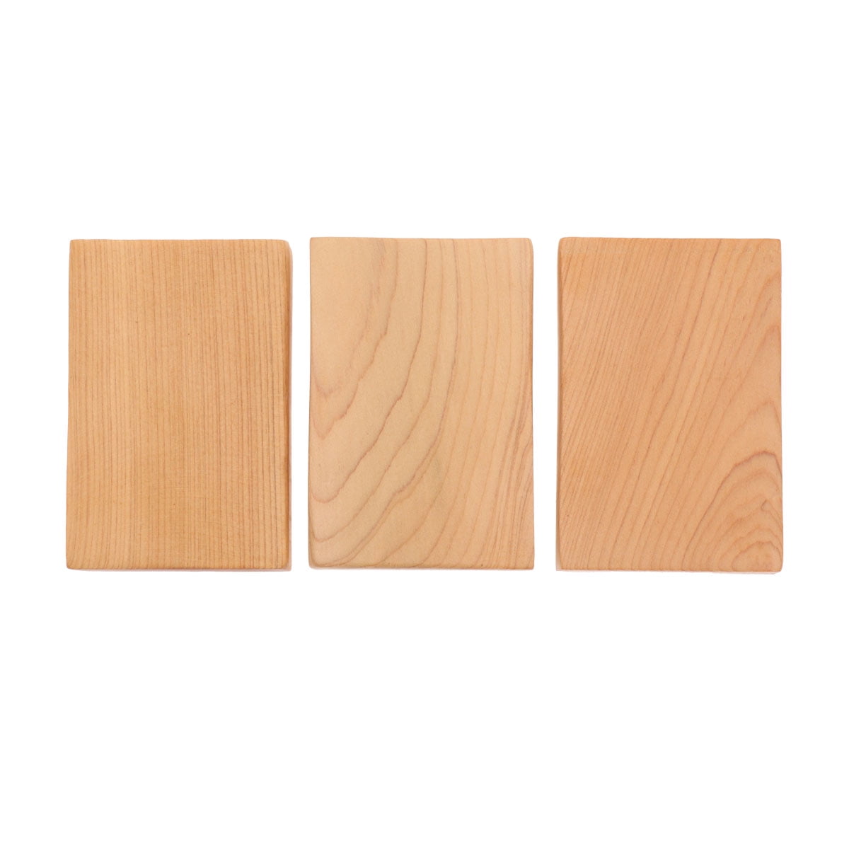 3 Pcs Building Blocks Craft Wood Block Paintable Surfaces Stamping ...