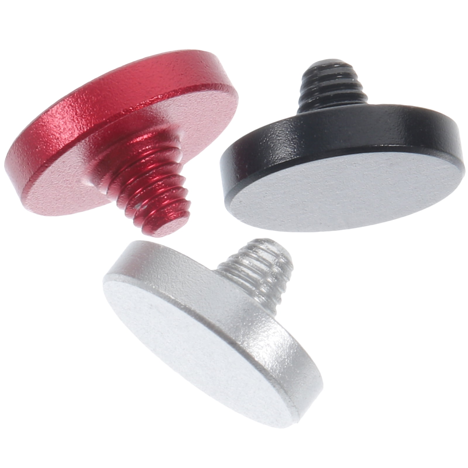 MERRYHAPY 3pcs Soft Metal Shutter Release Button in Red Silver Black for Cameras - Walmart.com