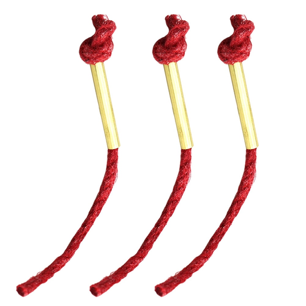 3 Pcs Camping Accessories Lighters Hiking Waxed Fire Rope Waxed Camping Fire Rope Camping Fire