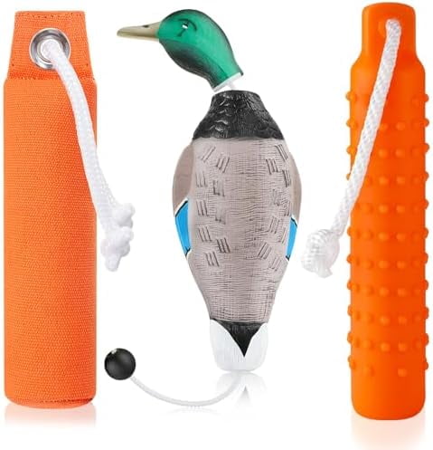 3 Pcs Canvas Bumper Duck Dummy Bumper Dog Float Toys for Hunting ...