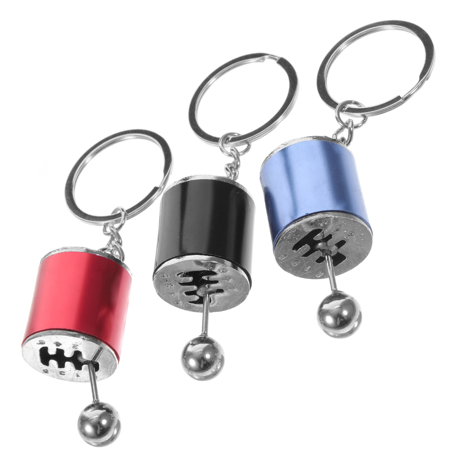 3 Pcs Car Modified Gear Key Chain for Wallet Backpack Decor Beltane ...