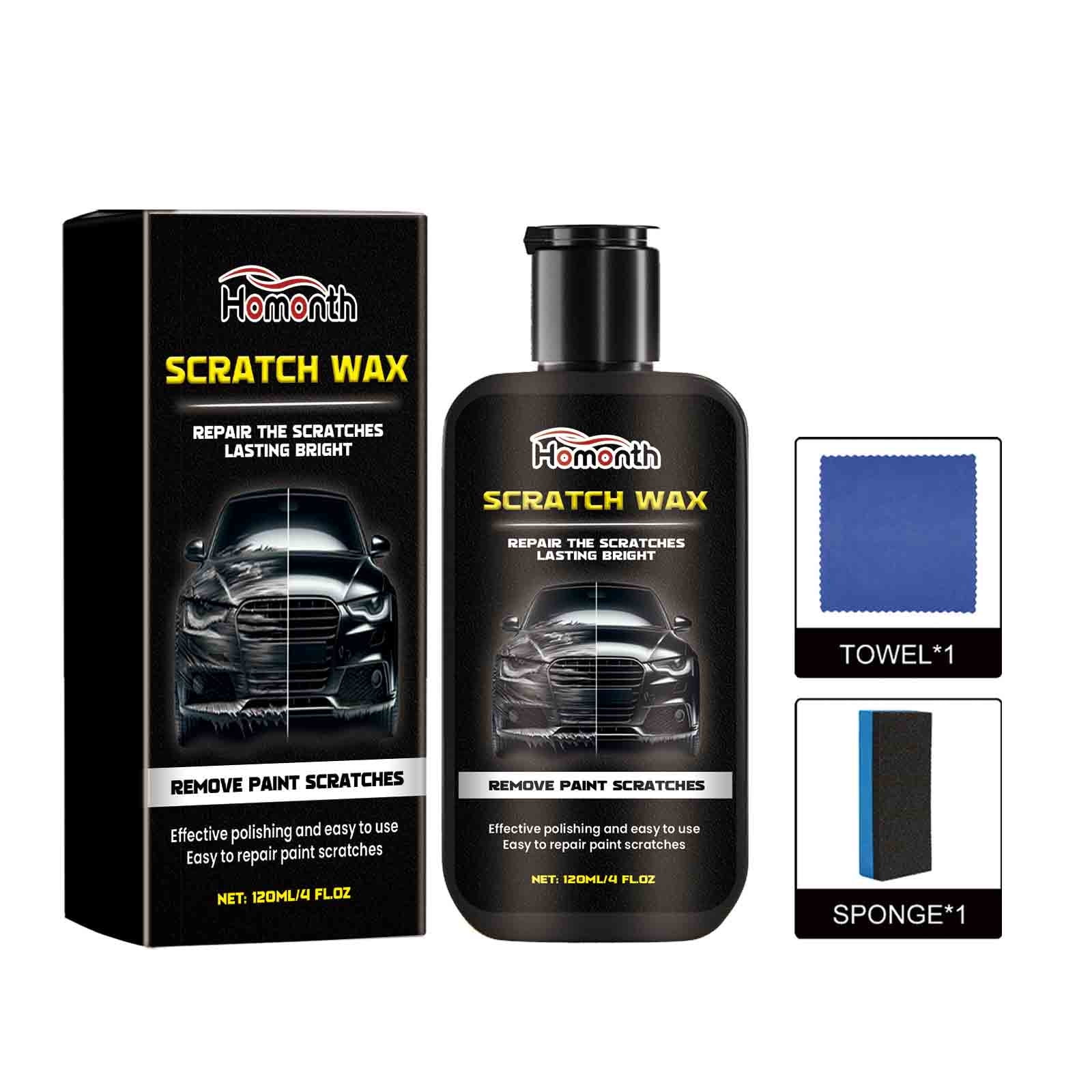 3 Pcs Car Scratch Repair Wax Kit - Paint Scratch & Swirl Remover ...