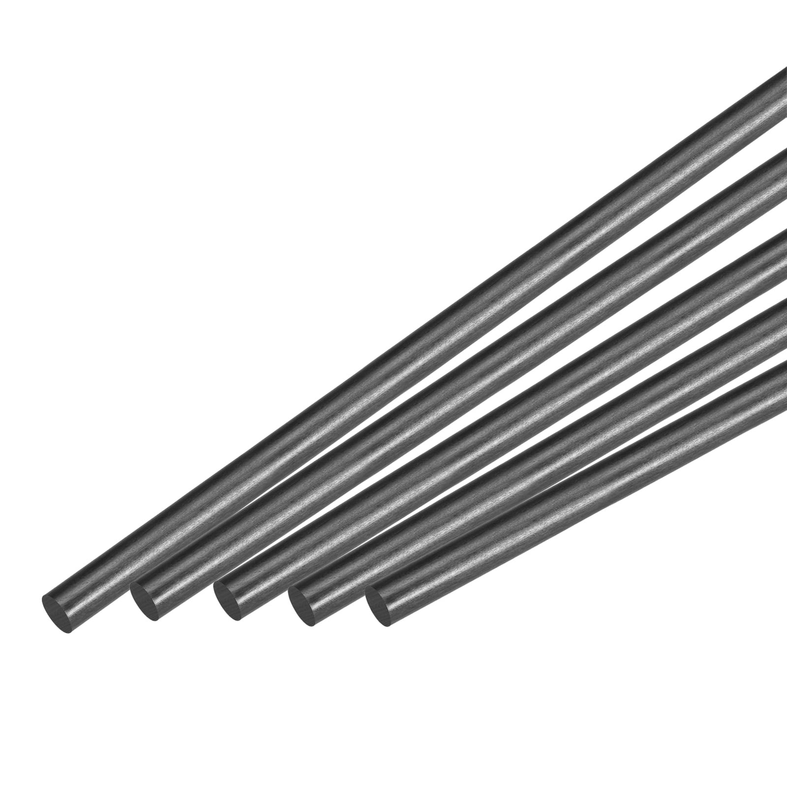 3 Pcs Carbon Fiber Rod 8mm x 400mm for RC Plane DIY Tool Wing Tube ...