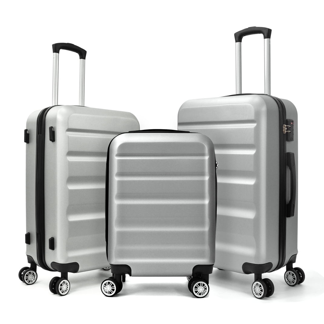 3 Pcs Carry On Luggage Set(20",24",28")with TSA Lock,Luggage Set with ...