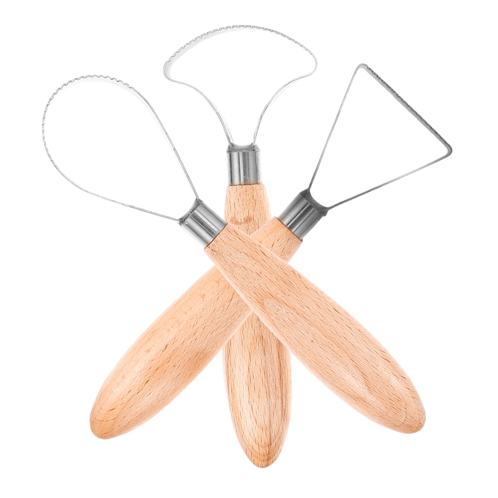 LABSERRON 3pcs Clay Sculpting Tools With Ergonomic Handle Polymer Clay ...