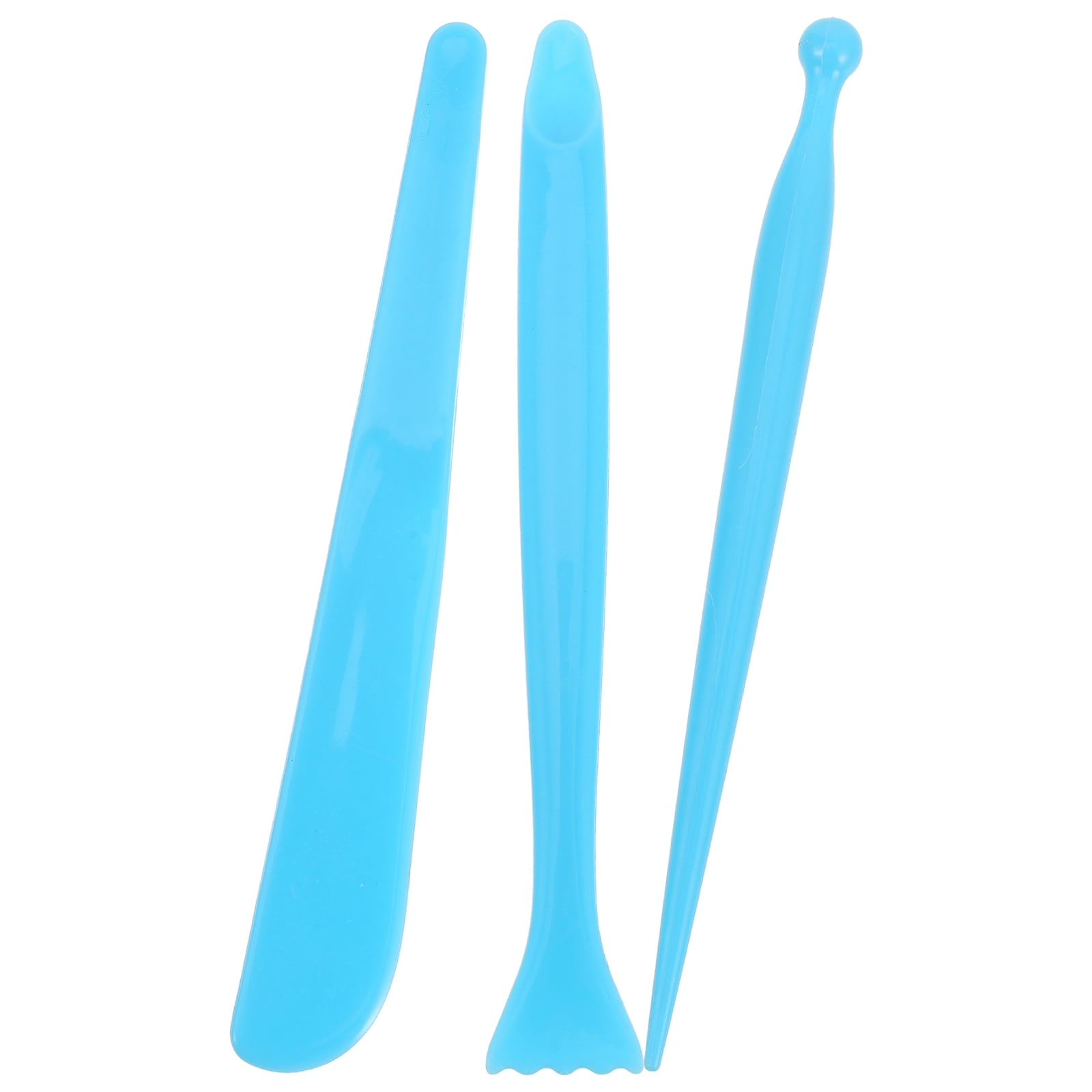 3pcs Clay Sculpting Kit Plastic Clay Scraper Set DIY Clay Modeling ...