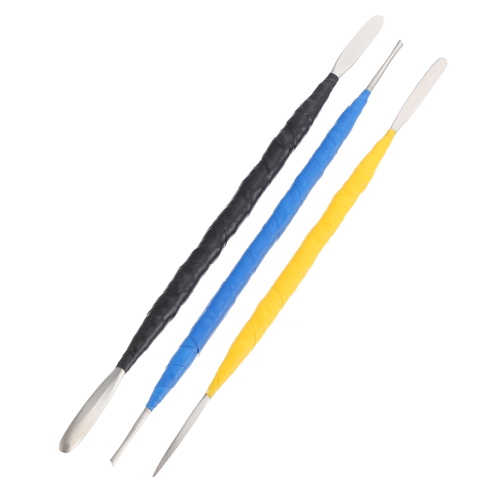 3 Pcs Clay Sculpting Tools Pottery Supplies Rolling Pin for Carver ...