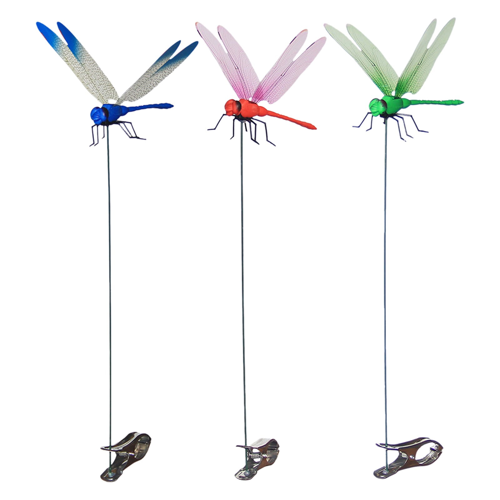 3 Pcs Clip Clips For Deer Fly And 3D Pole Clips Outdoor Garden Decor ...