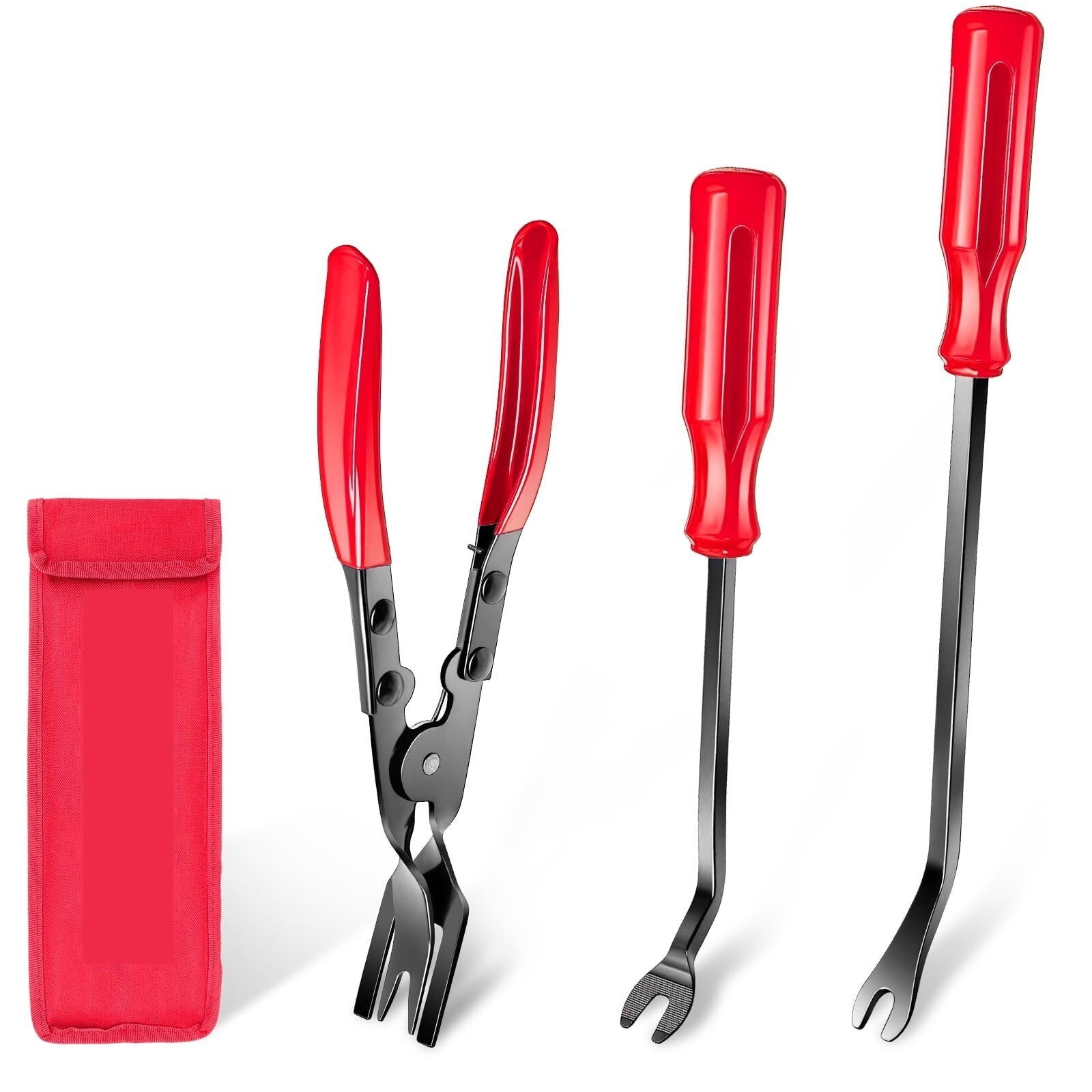 3 Pcs Clip Remover Tool, Clip Pliers Set Fastener Removal Tool , Auto ...