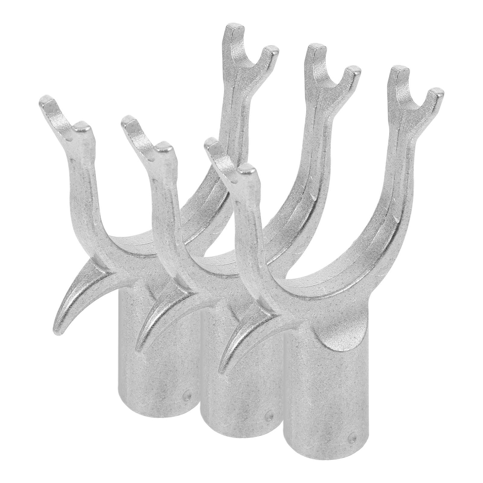 3 Pcs Clothes Fork Clothes Drying Pole Heads Clothes Hook Pole Clothes ...