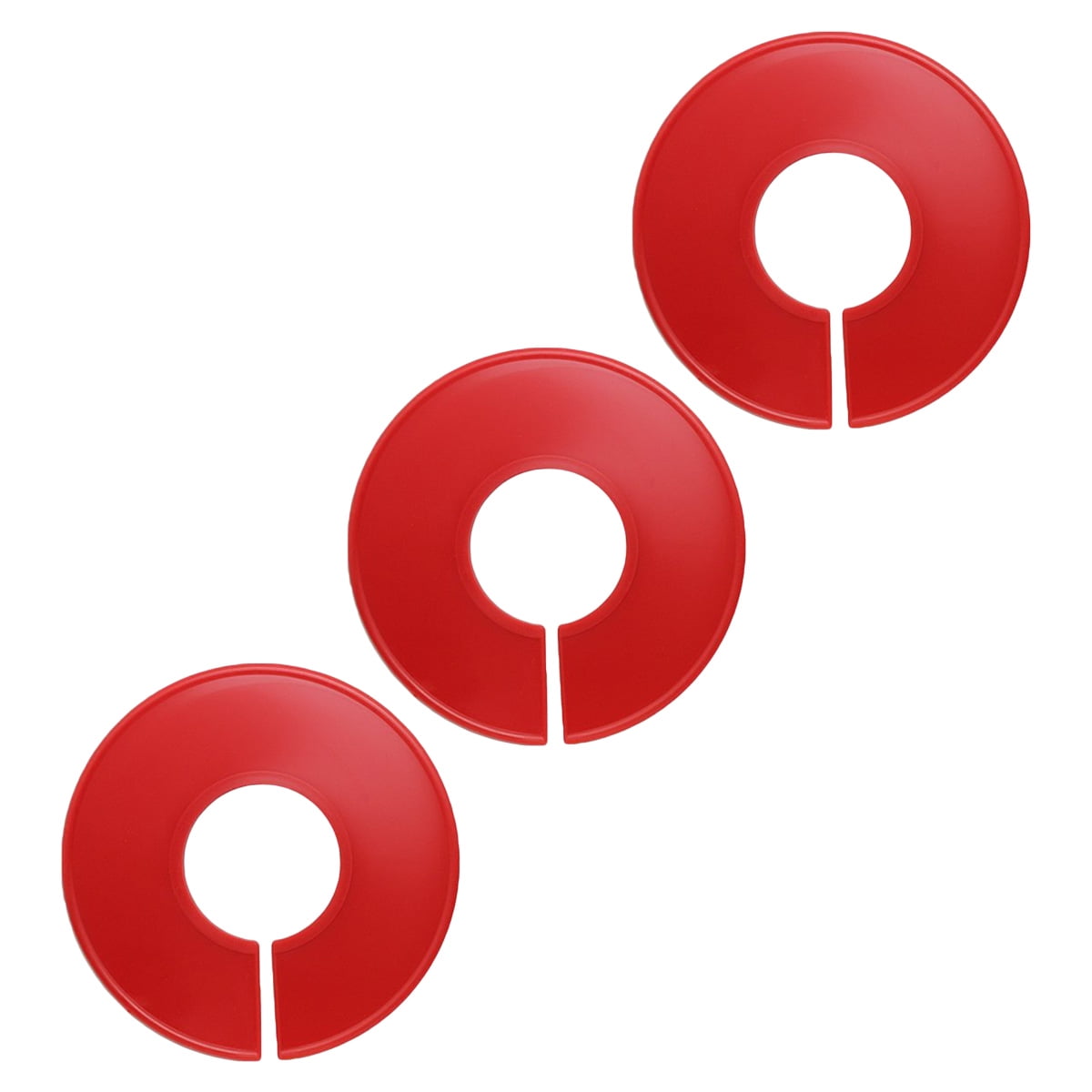 3 Pcs Clothing Size Dividers Round Closet Dividing Rings Convenient ...