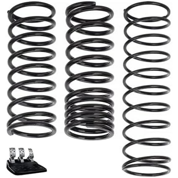 3 Pcs Complete Pedal Return Spring Upgrade Kit Mod for Logitech G25 G27 ...
