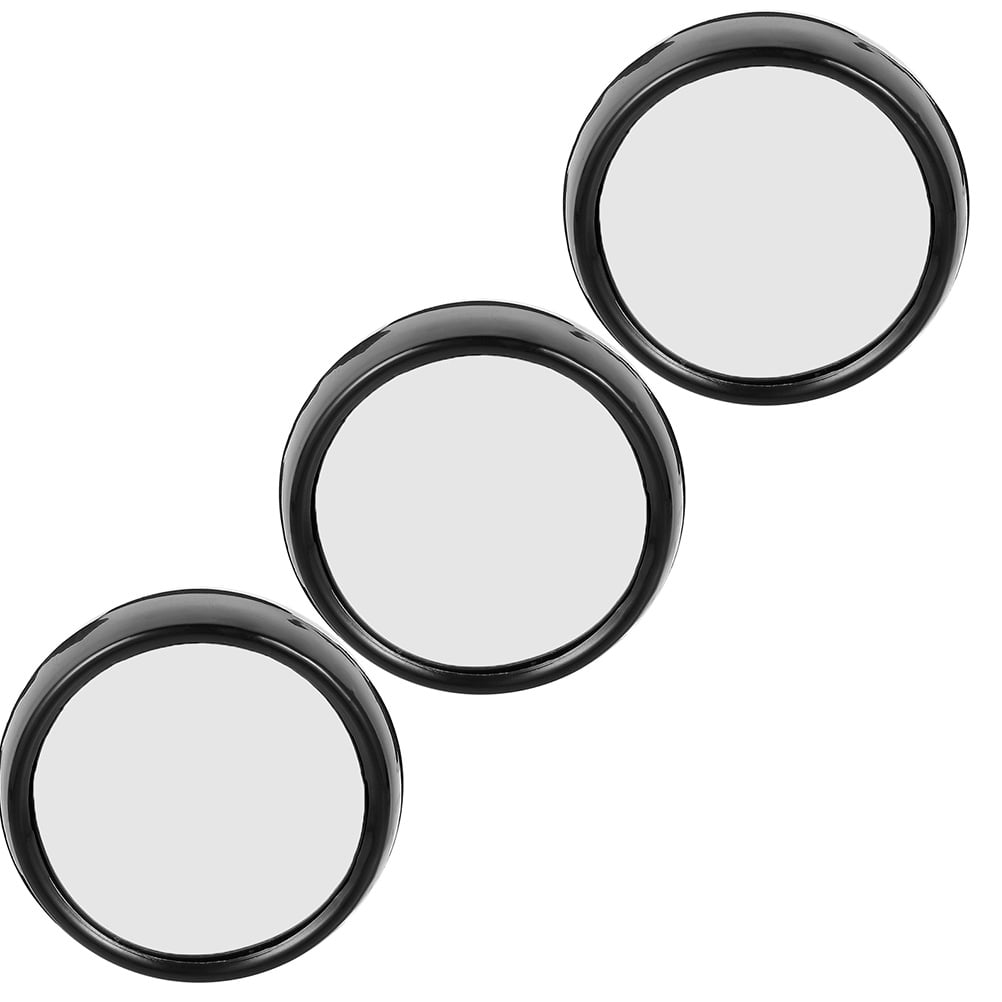 3 Pcs Computer Mirror Circle Mirrors Monitor See behind You Convex ...