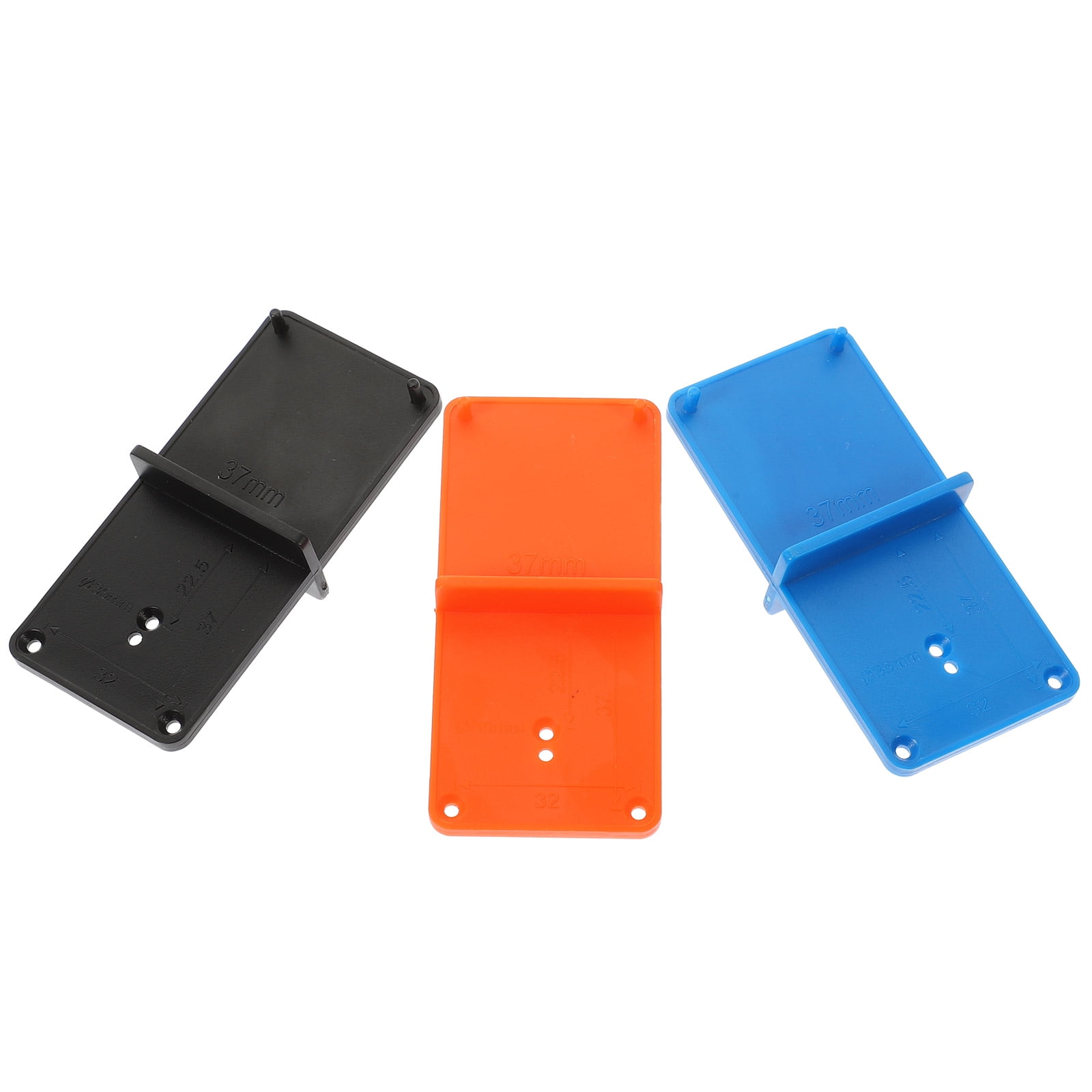 3 Pcs Concealed Hinge Cabinet Handle Pocket Hole Jig Hinges - Walmart.com