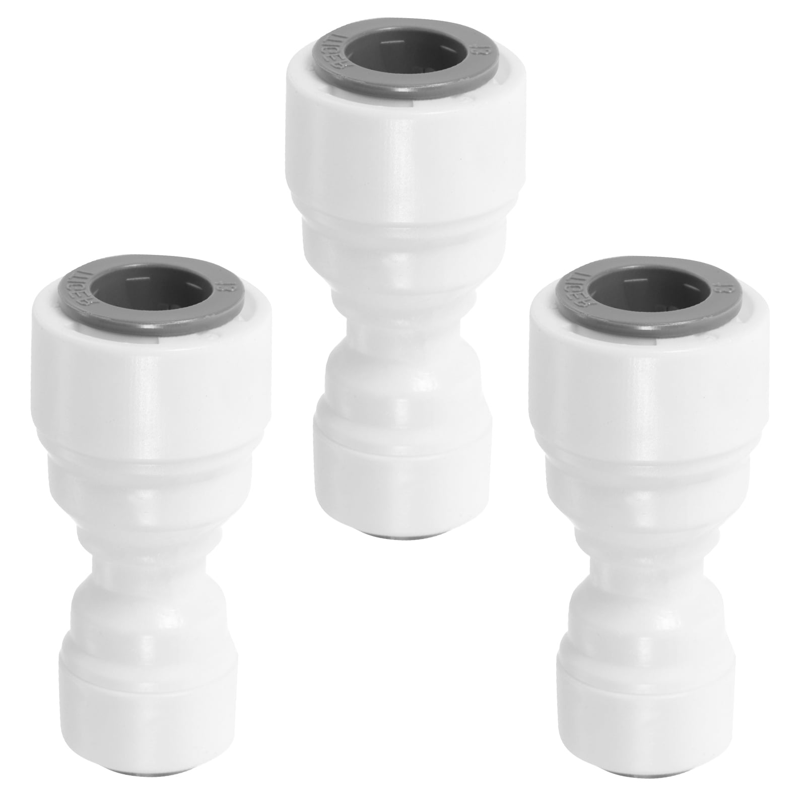 3 Pcs Connector Crimp Cinch Fitting Plastic Fittings Hose Washing ...