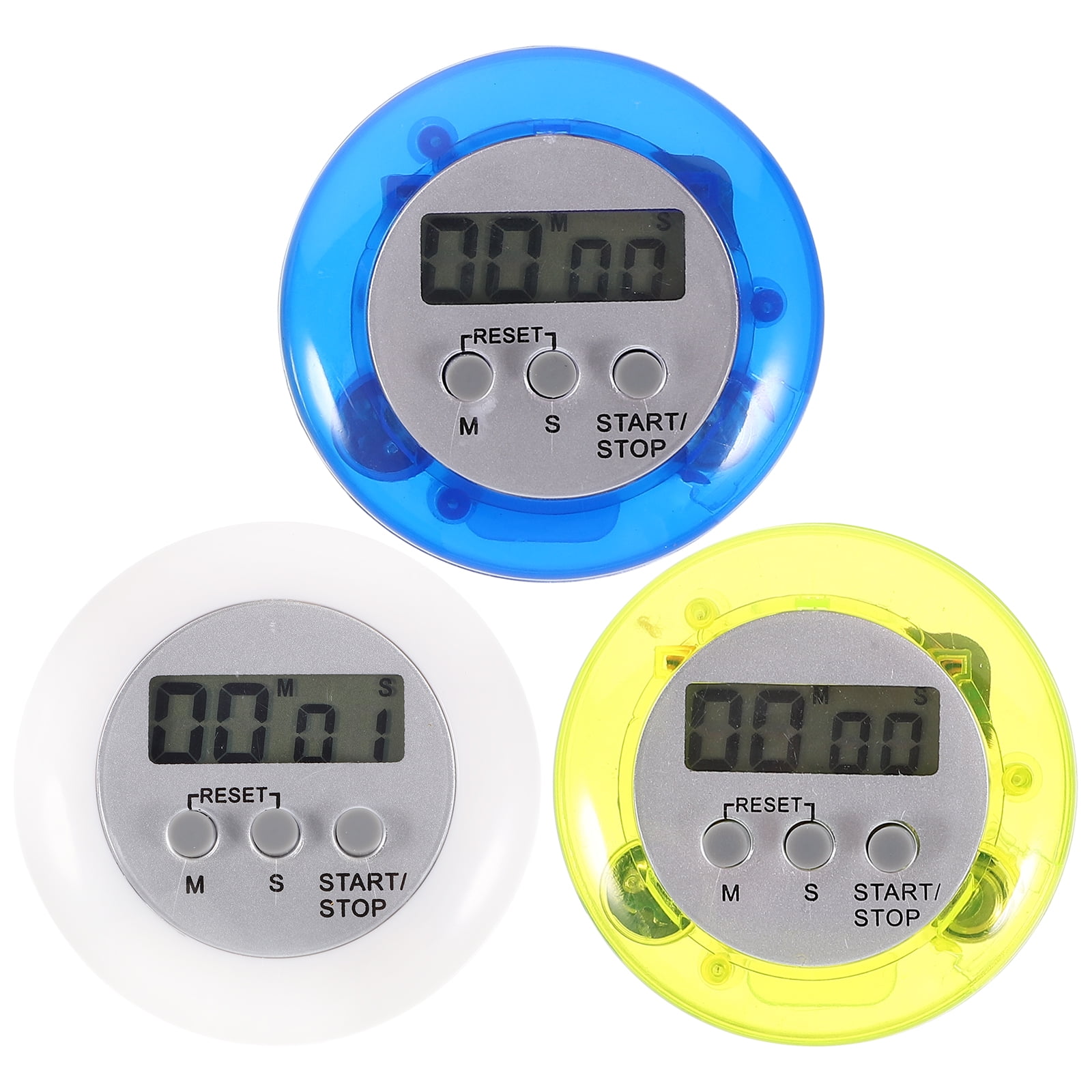 3 Pcs Cooking Baking Timer Hourglasses Electric Timers Office - Walmart.com