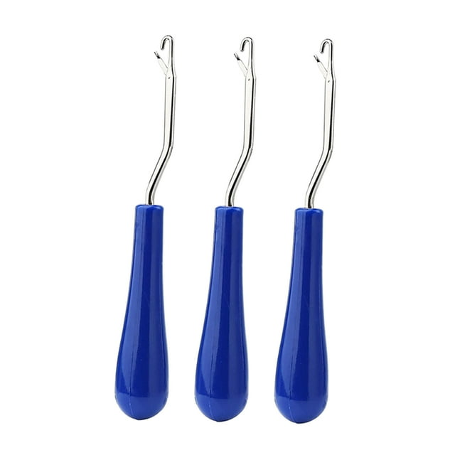 3 Pcs Crochet Latch Hook Handle Braids Weaving Tools - Walmart.com