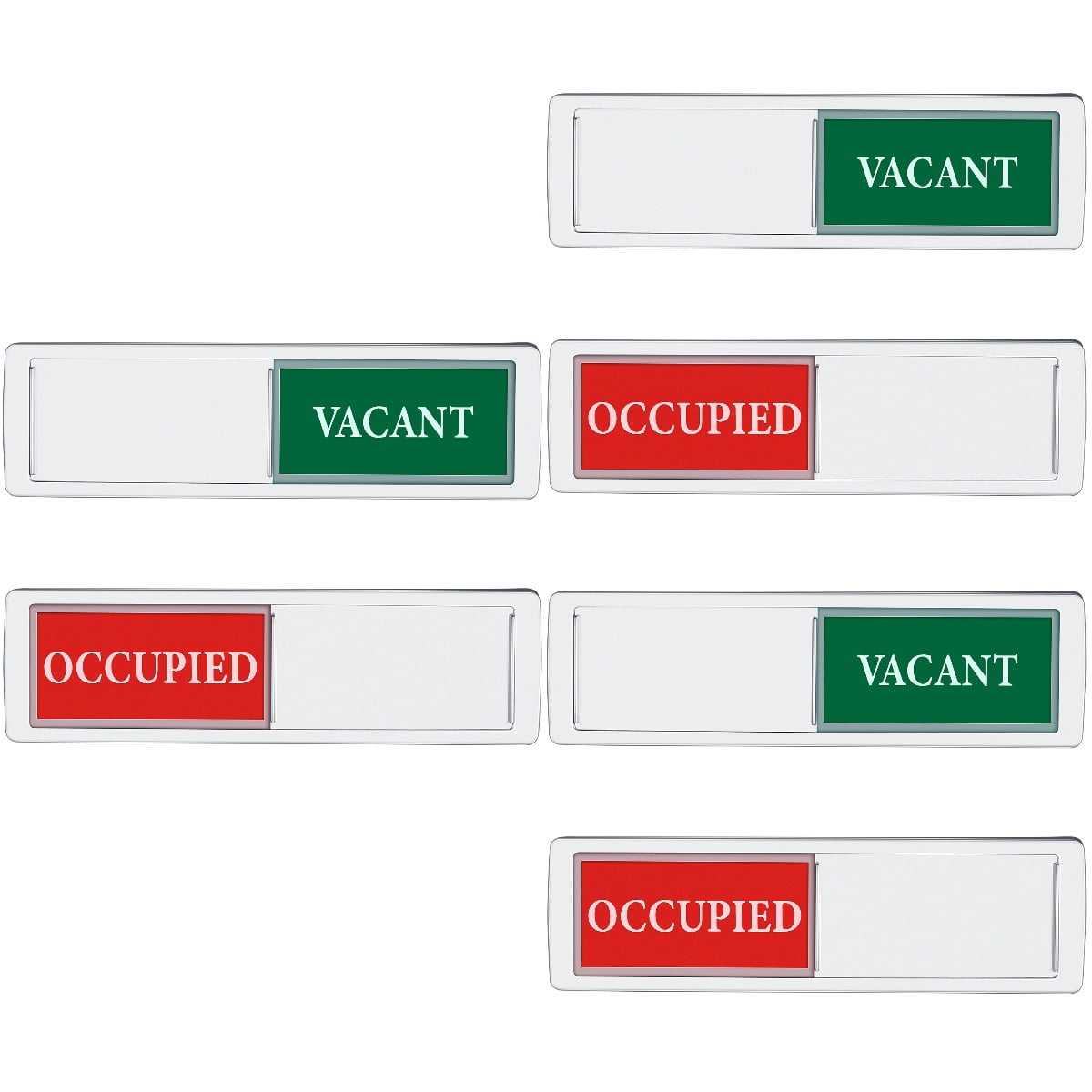 3 Pcs Custom Office Door Signs Bathroom Signage Signboard - Walmart.com