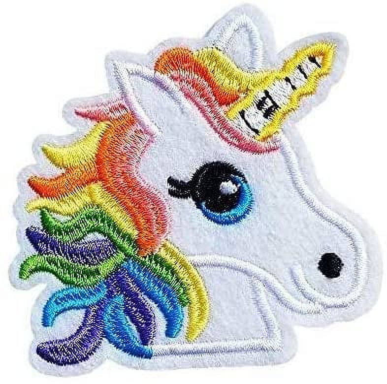 3 Pcs Cute Unicorn Iron On Patches for Backpacks, Hats, DIY Sew on ...