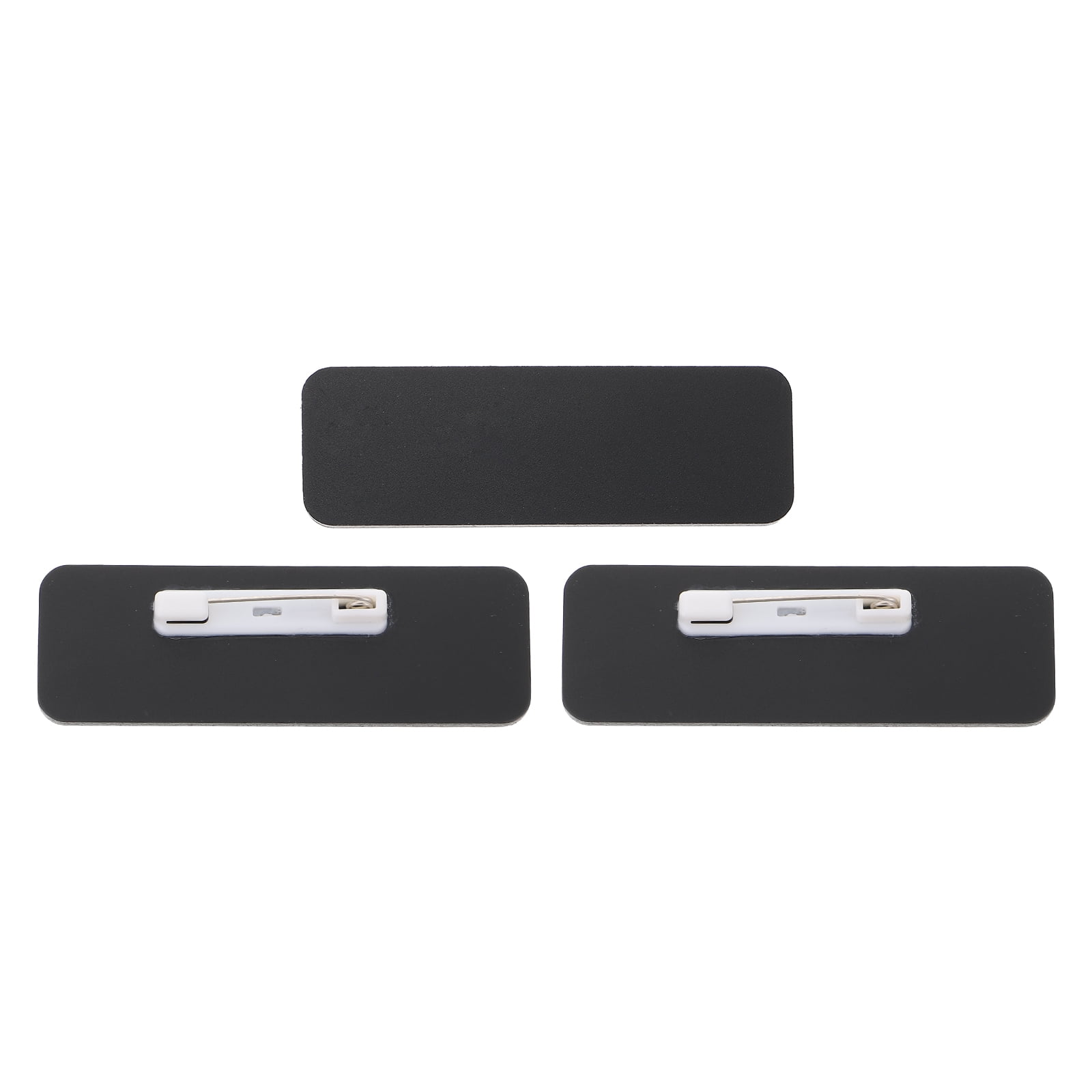 GETAJGHSD DIY Name Badge Stickers PVC 3Pack Assorted Color - Walmart.com