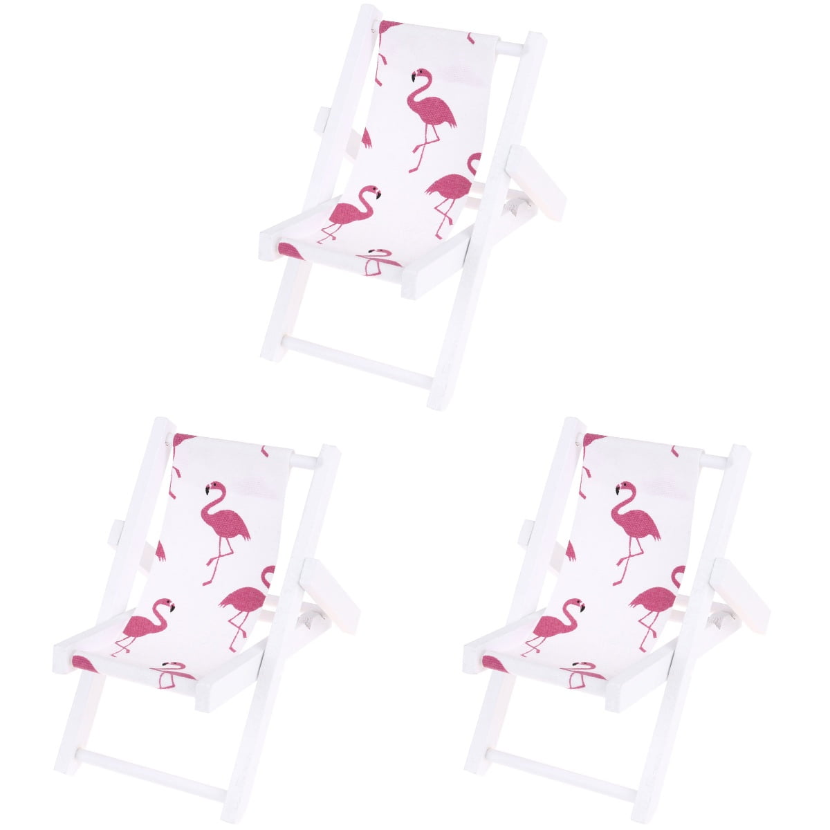 3 Pcs Decor Cell Phone Total Folding Sun Lounger Decorating Baby Office ...