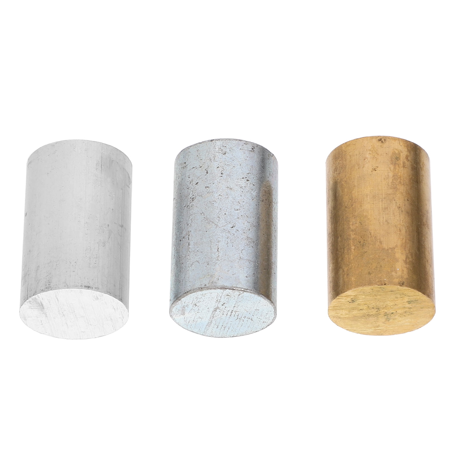 3 Pcs Density Experiment Materials Metal Cylinder Aluminum Cylinders ...