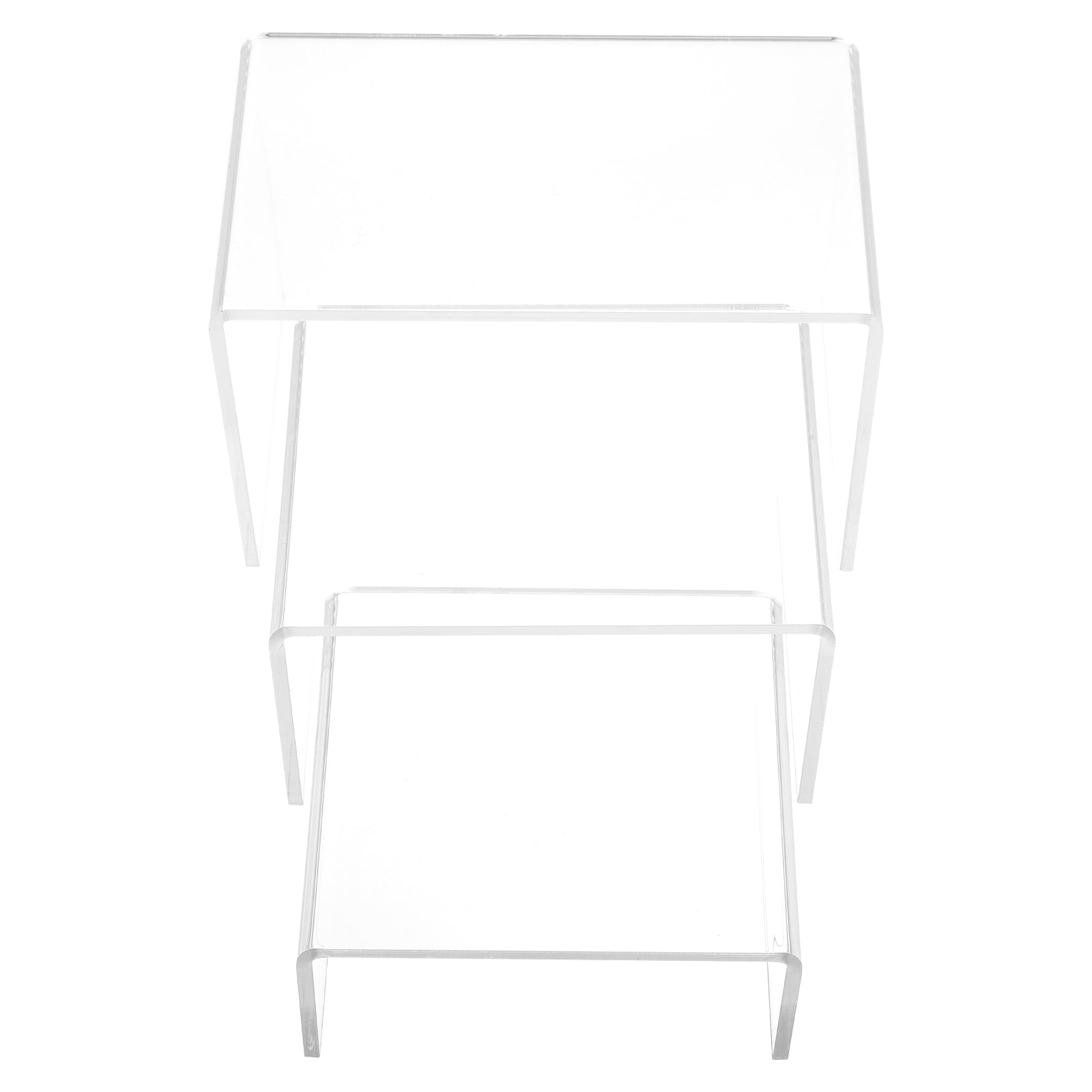 3 Pcs Display Shelf Shelves Storage Desktop Holder Displaying ...