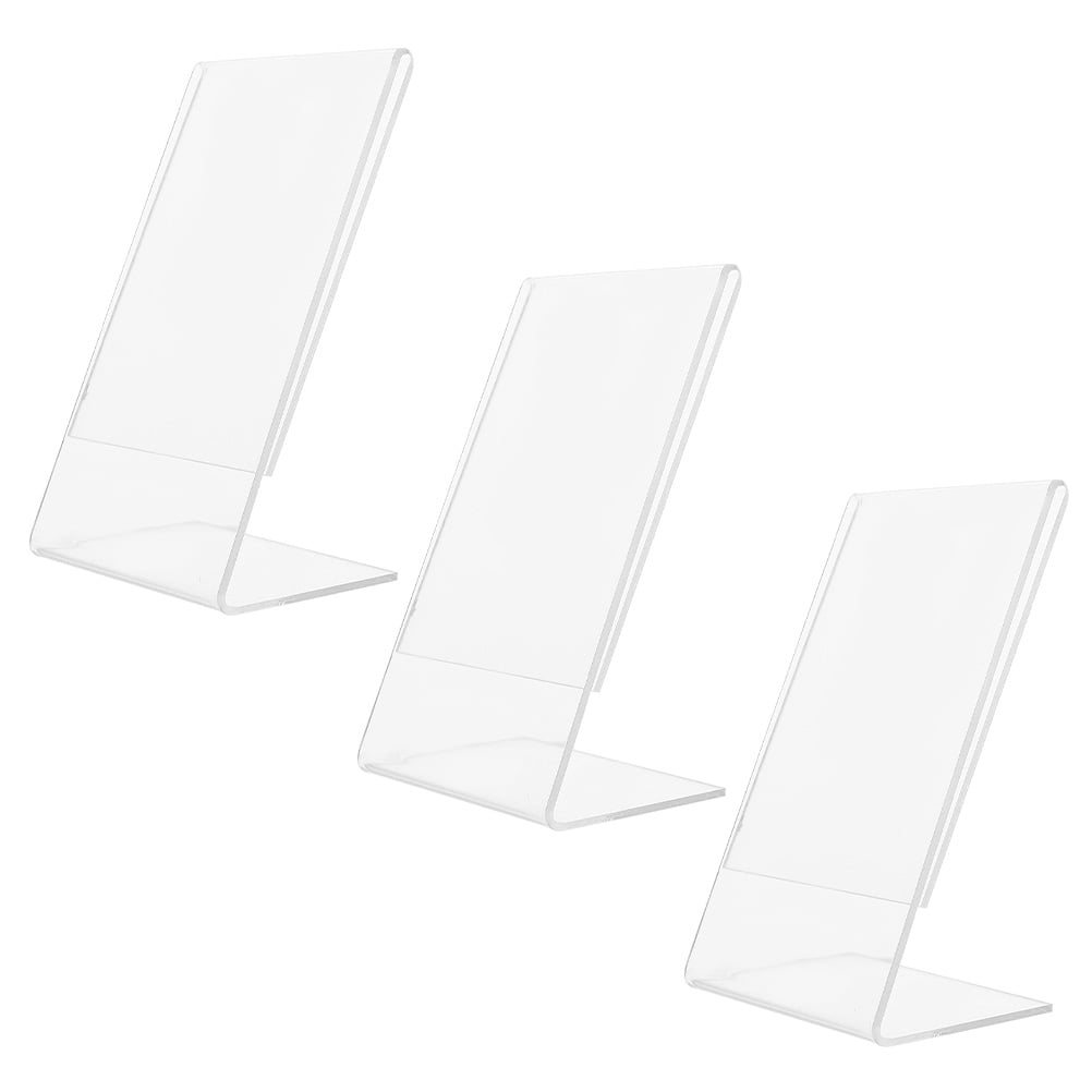 3 Pcs Display Stand for Certificate Photo Frame Frames Picture Acrylic ...