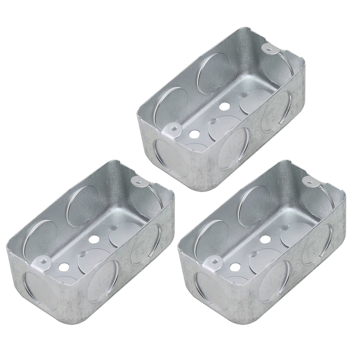 Silver Wall Switch Junction Box for Home Use Made of Galvanized Iron ...