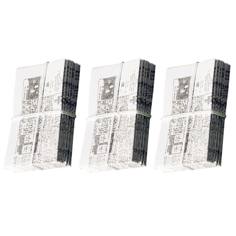 3 Pcs Dollhouse Newspaper Mini Toys Ornaments for Kids B Child ...